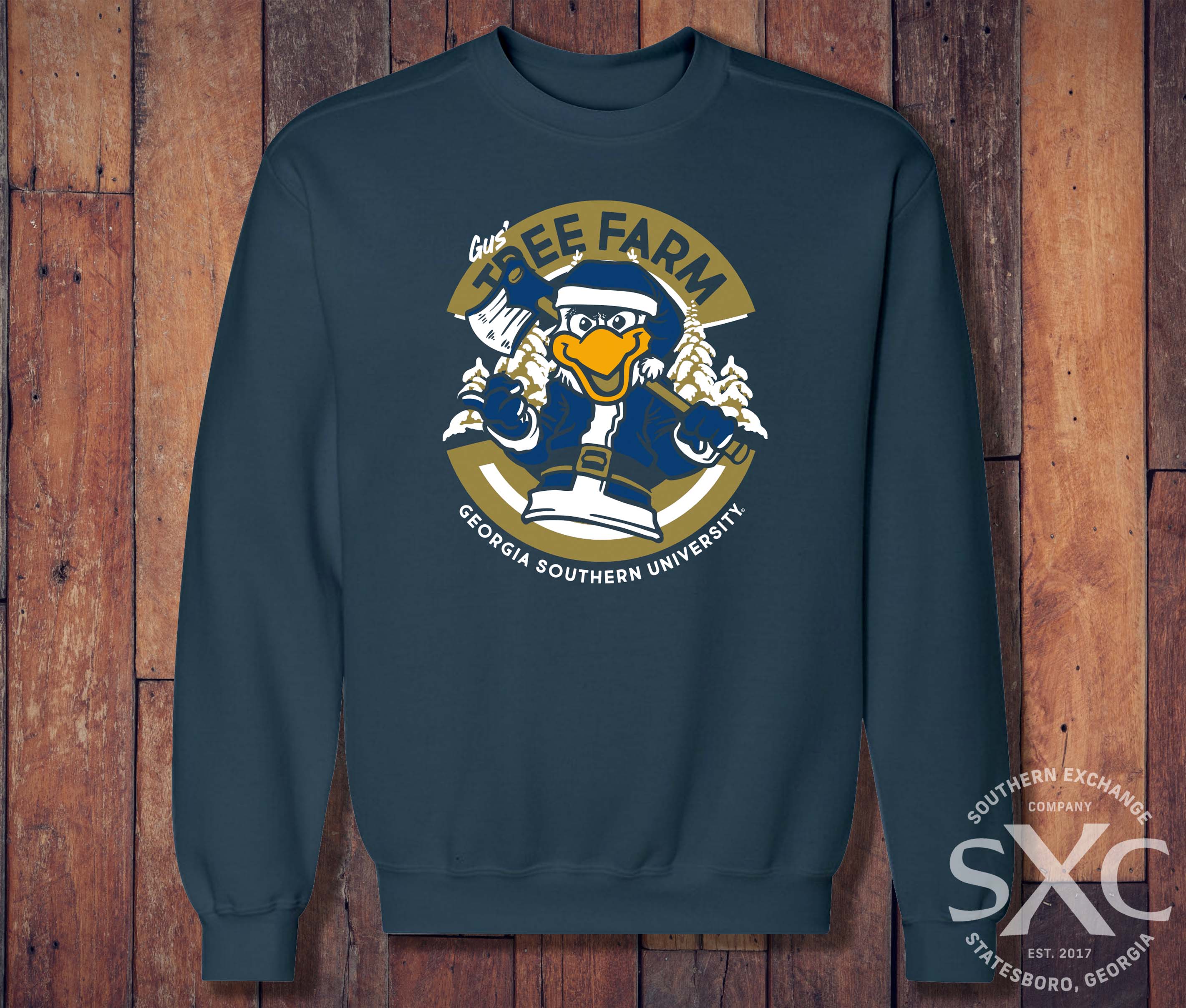 Gus' Tree Farm Christmas - Cotton Heritage Sweatshirt – Southern ...