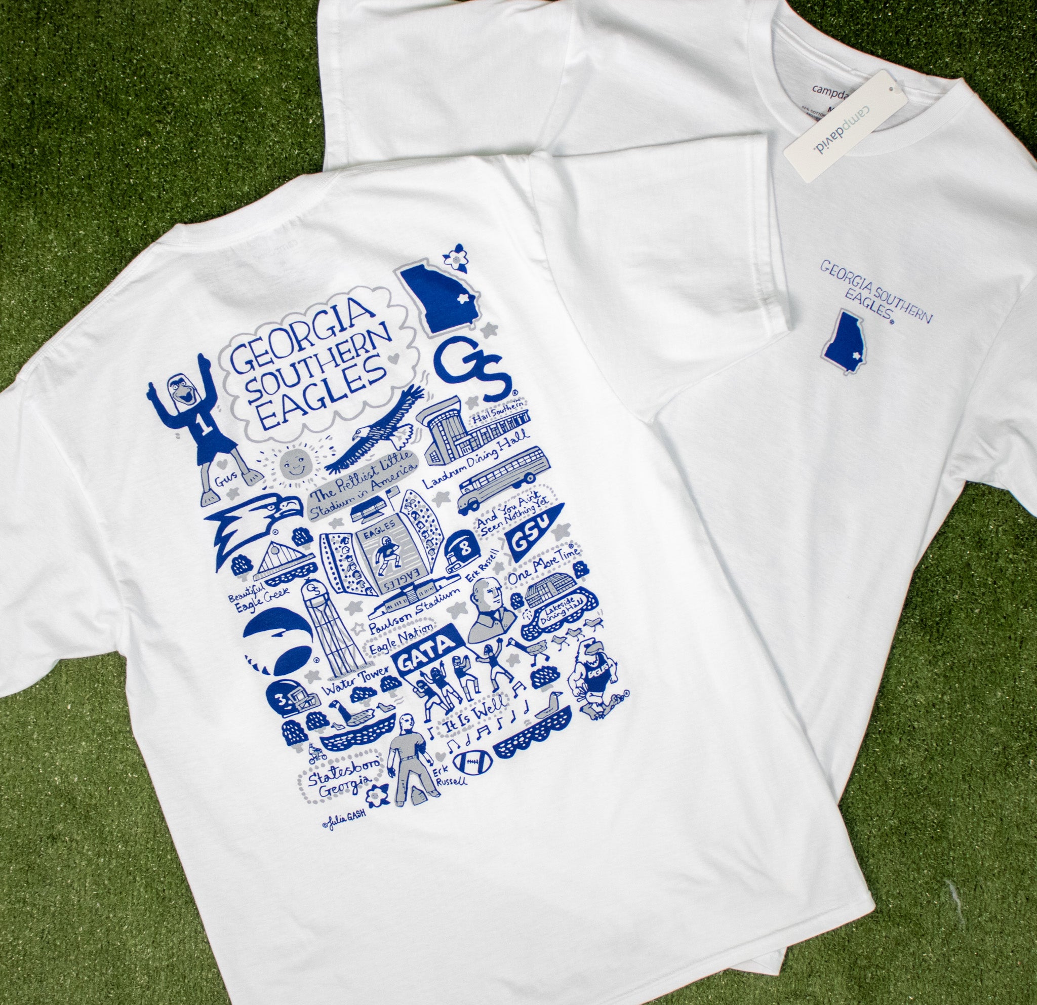 JULIA GASH® - Classic Campus Tee – Southern Exchange Company