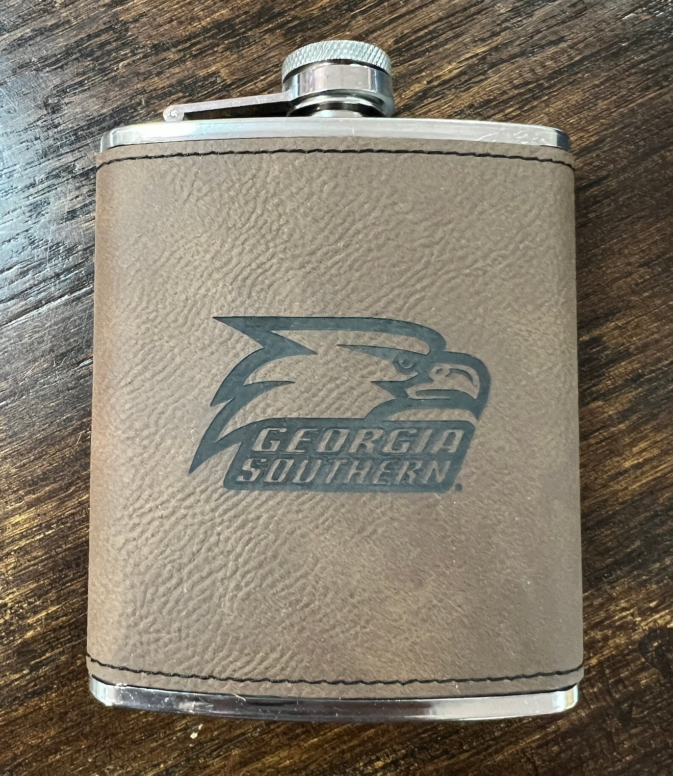 Leather And Stainless Hip Flask – Southern Exchange Company