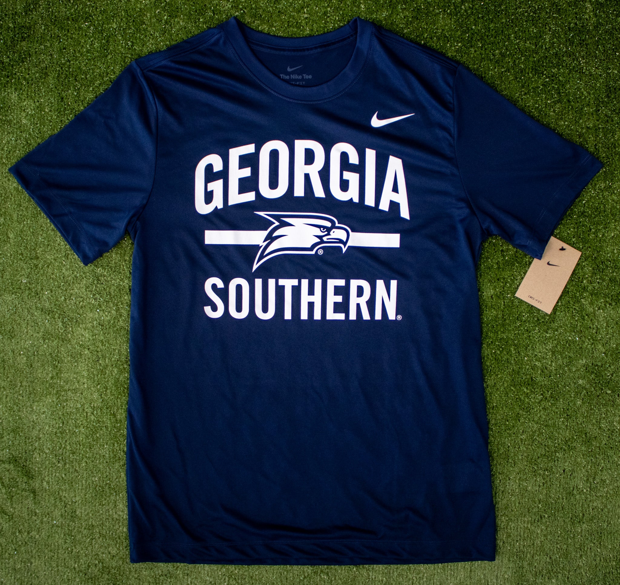 NIKE - VELOCITY LEGEND Dri-Fit Performance Tee - NAVY – Southern ...
