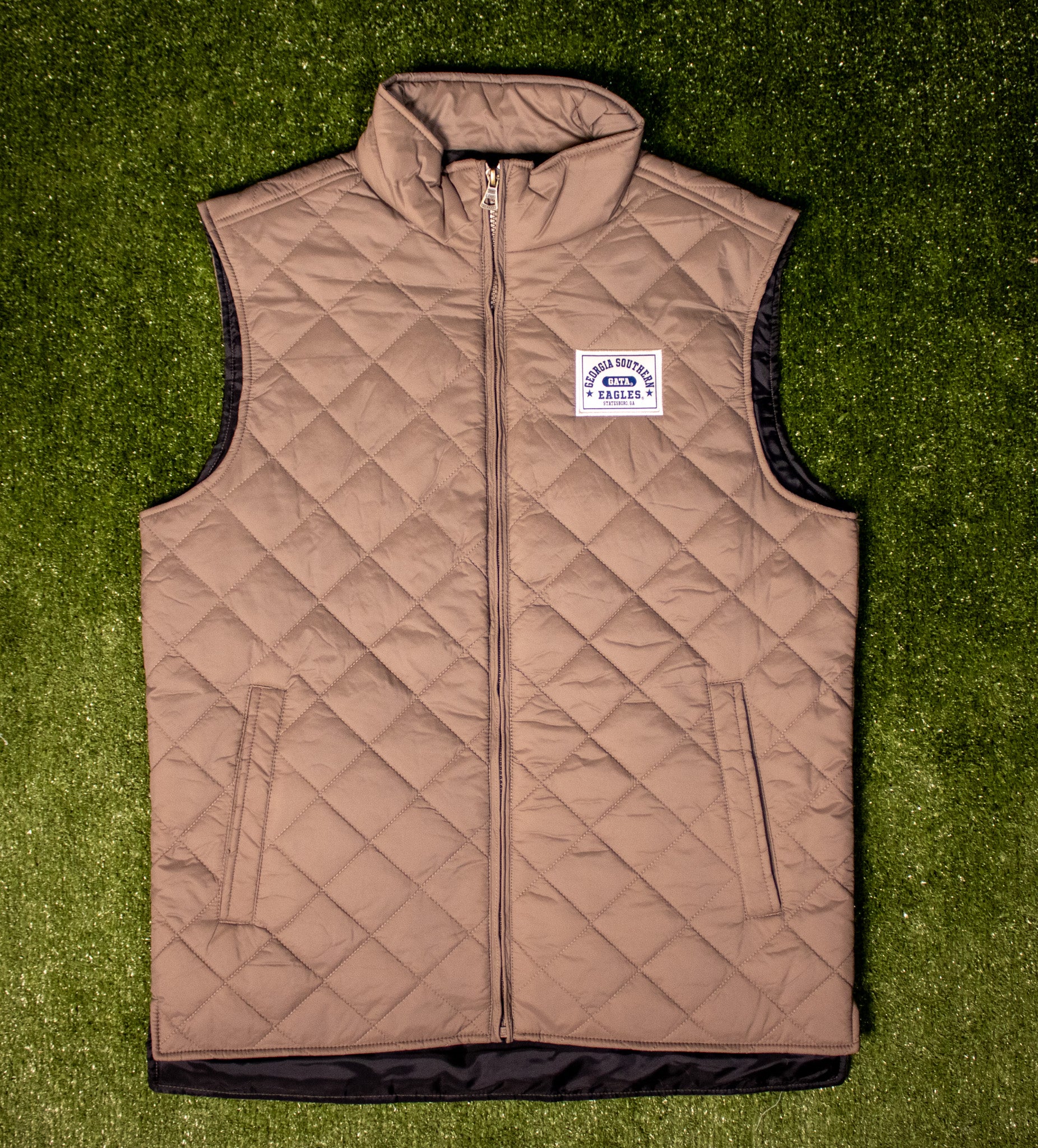 Weatherproof Men's Quilted Vest - Driftwood – Southern Exchange Company
