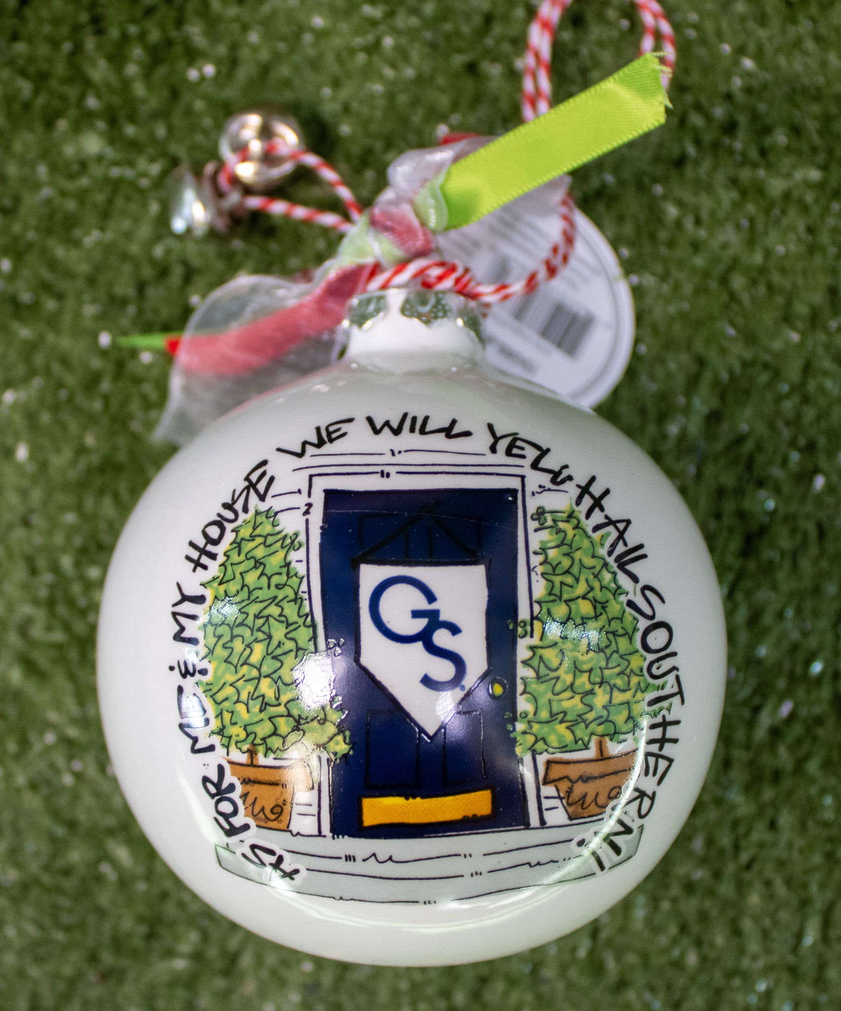 ORNAMENT - Magnolia Lane YELL HAIL SOUTHERN – Southern Exchange Company