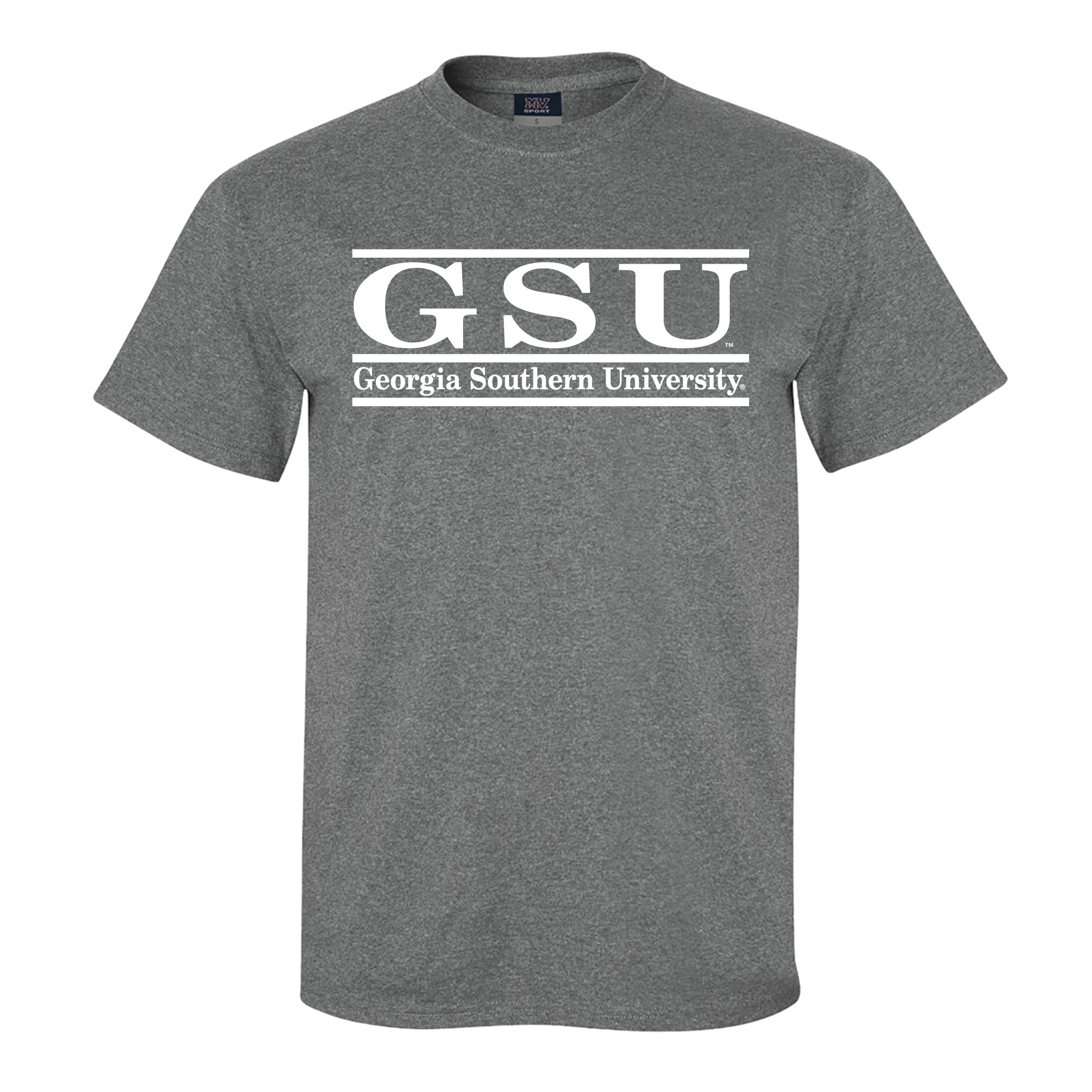 GSU Classic Bar Tee - Heather Graphite – Southern Exchange Company