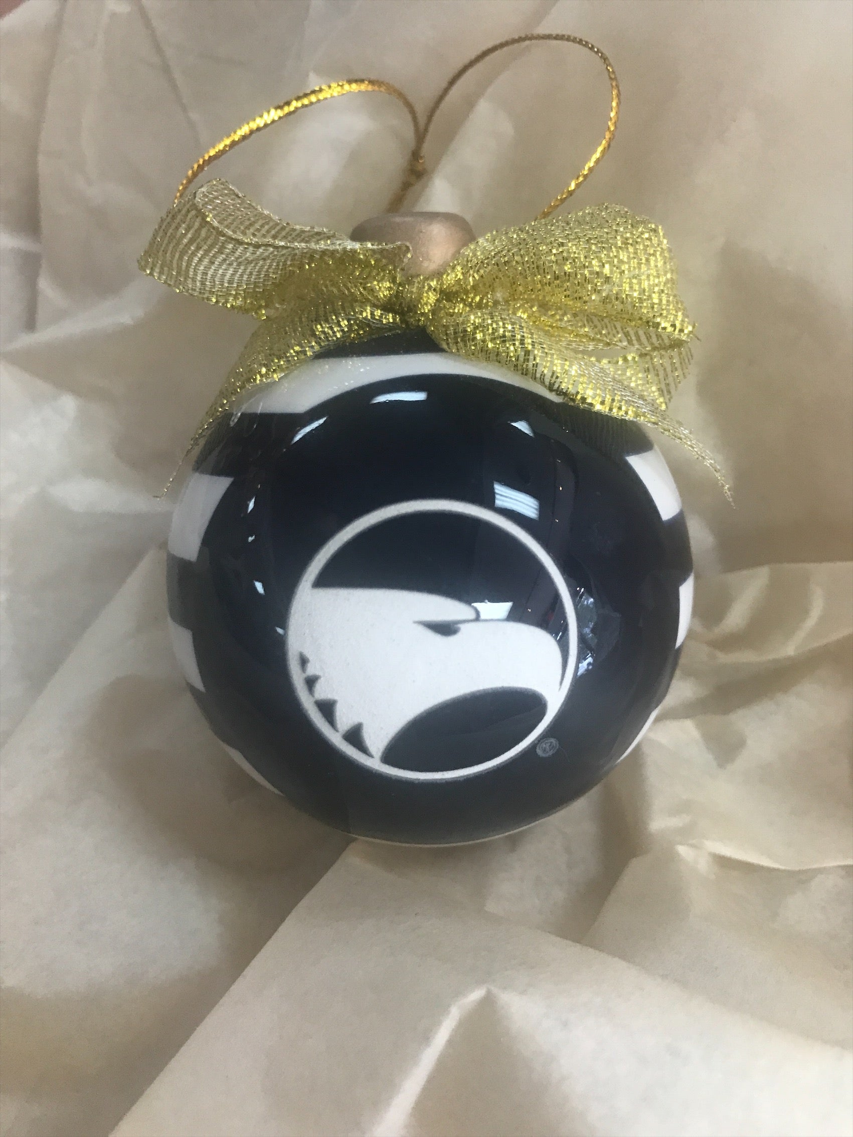 Ornament - Ceramic Etched Classic Eagle – Southern Exchange Company