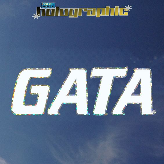 Holographic GATA Decal Sticker – Southern Exchange Company