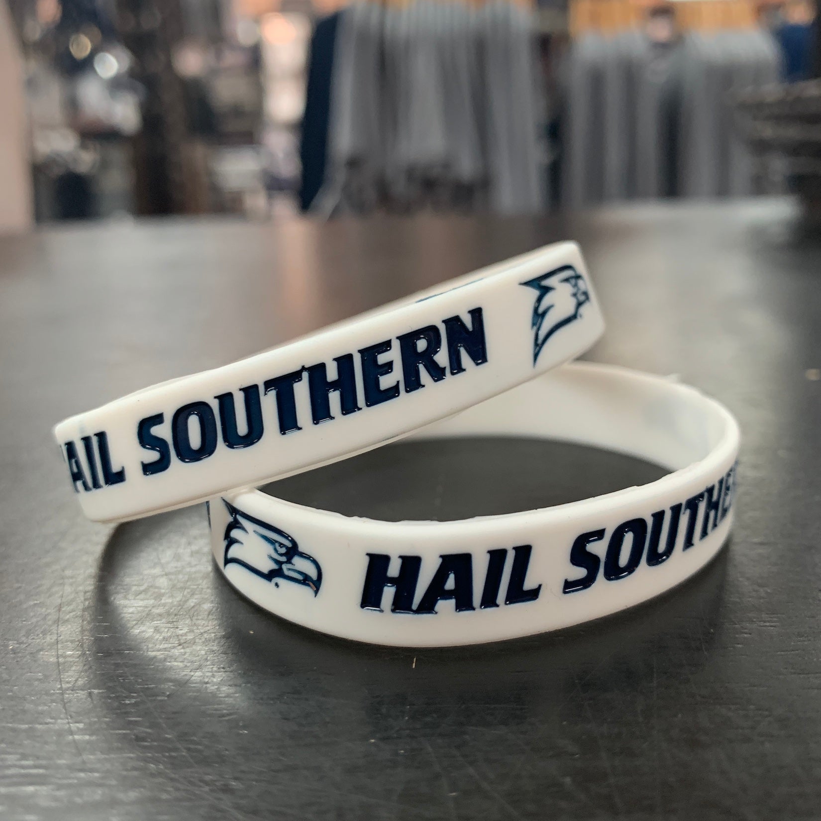 Rubber Bracelet- Hail Southern – Southern Exchange Company